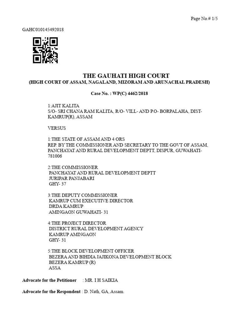 Order | PDF | Law