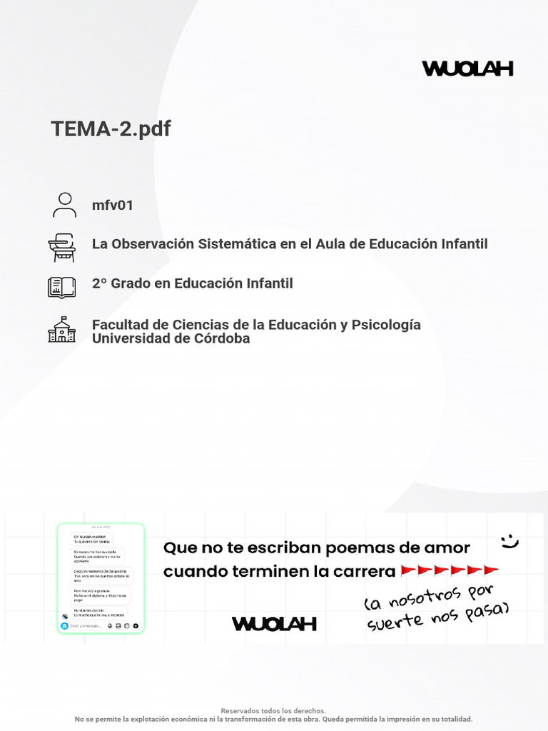 Wuolah Free TEMA 2 | PDF