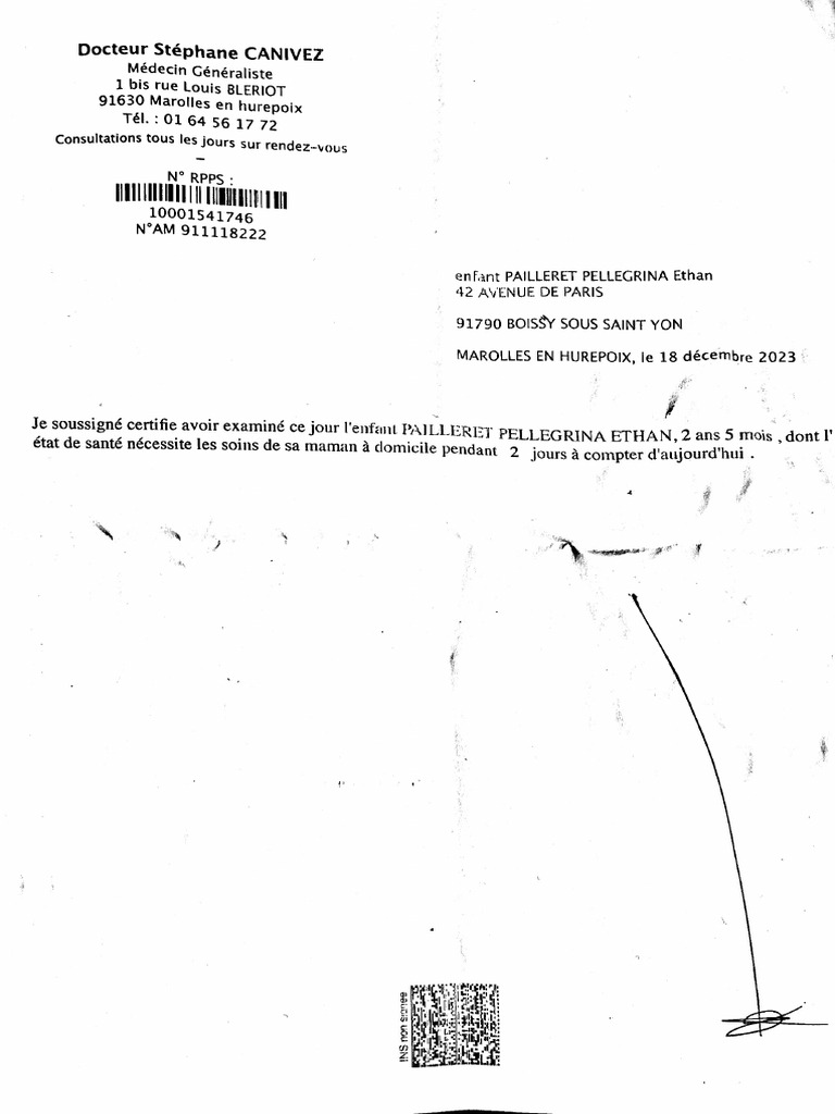 Justificatif Absence | PDF