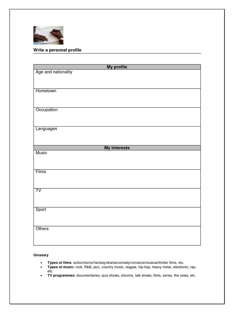 A Personal Profile | PDF