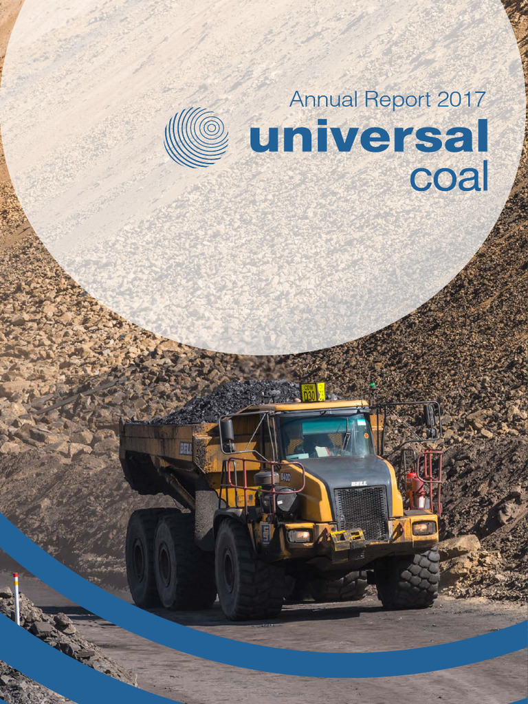 Universalcoal Annual Report 2017 | PDF | Coal Mining | Mining