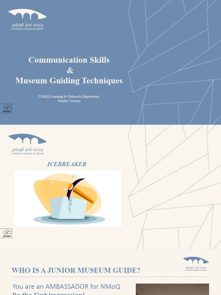 Junior Guide Traning Program Presentation | PDF