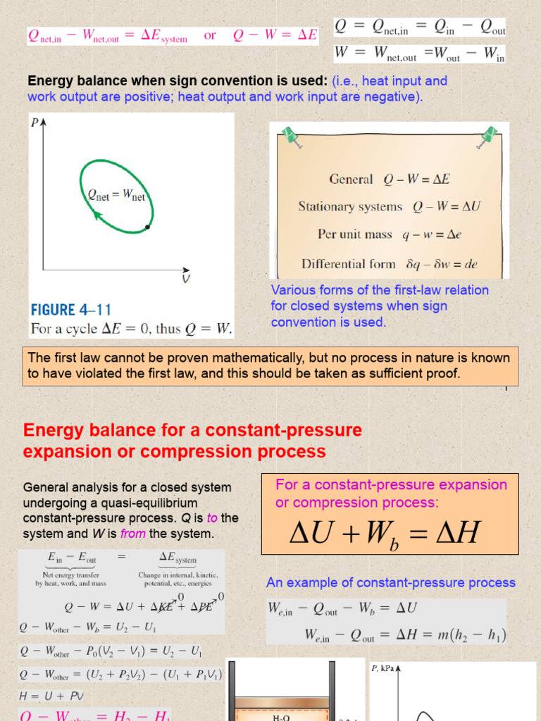 Lecture 11 | PDF | Gases | Enthalpy