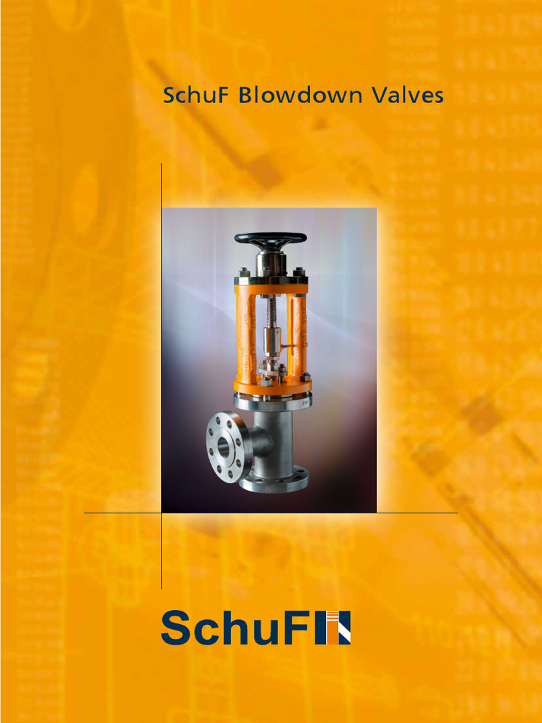 SchuF Blowdown Valves 2022 | PDF