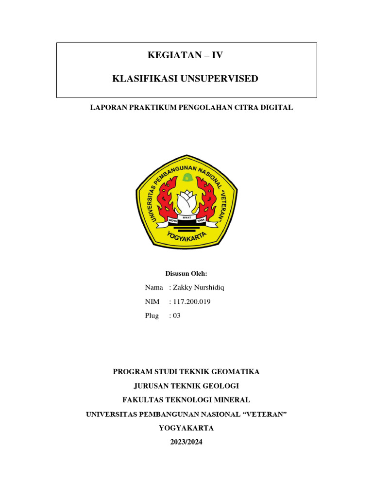 03 - 019 - Zakky Nurshidiq - Klasifikasi Unsupervised | PDF