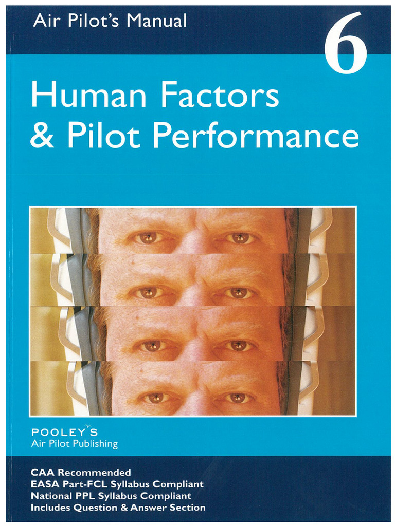 6 Human Factors _ Pilot Performance | PDF
