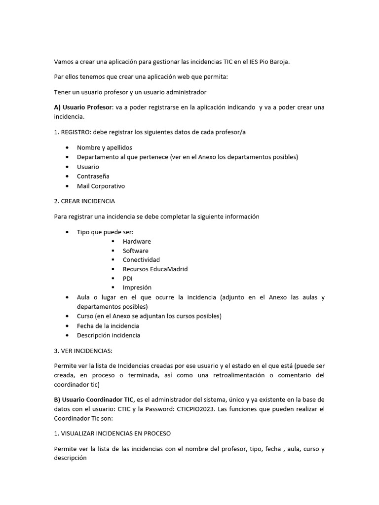 PROYECTO FINAL MÓDULOS DE DWEC Y DIW 2º DAW | PDF | Software de la ...