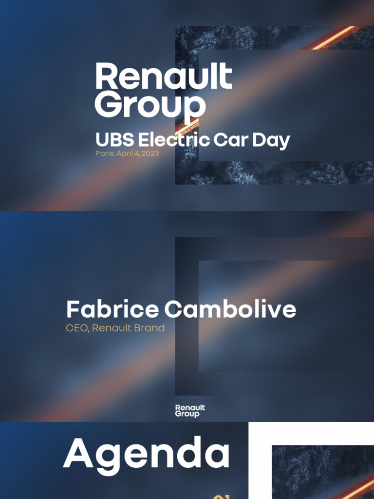 Présentation UBS Electric Car Day - 04-04-2023 | PDF