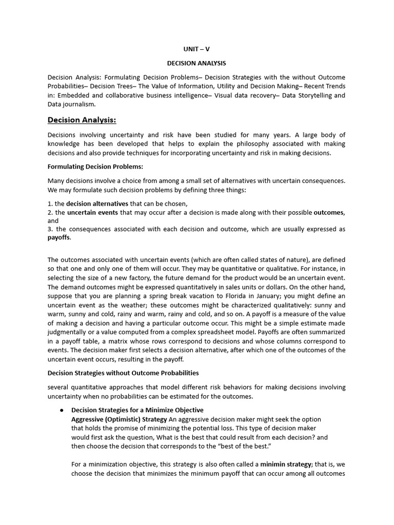 Unit V Pdf