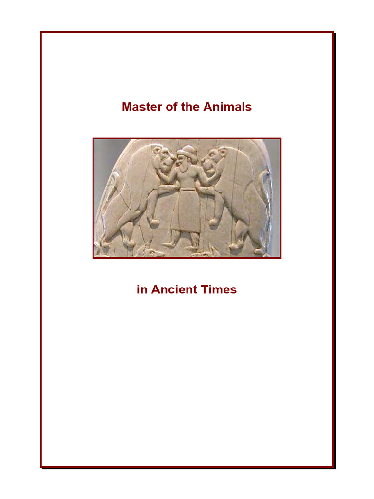 LEEMAN+Master of The Animals in Ancient Times | PDF | Epic Of Gilgamesh ...