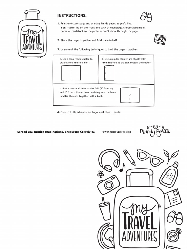 TravelJournalPrintable 1 | PDF