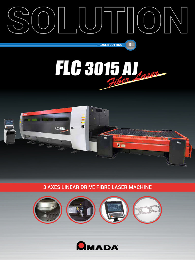 FLC 3015AJ Brochure | PDF | Optical Fiber | Laser