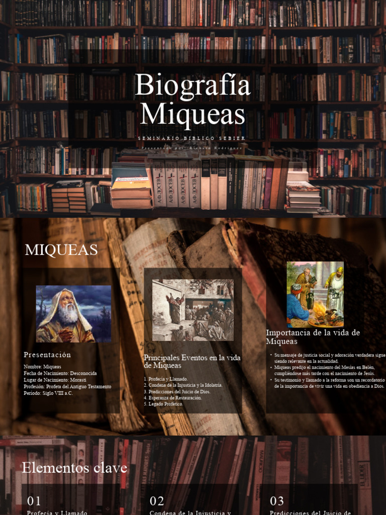 Biografía Miqueas | PDF | Creencia religiosa y doctrina