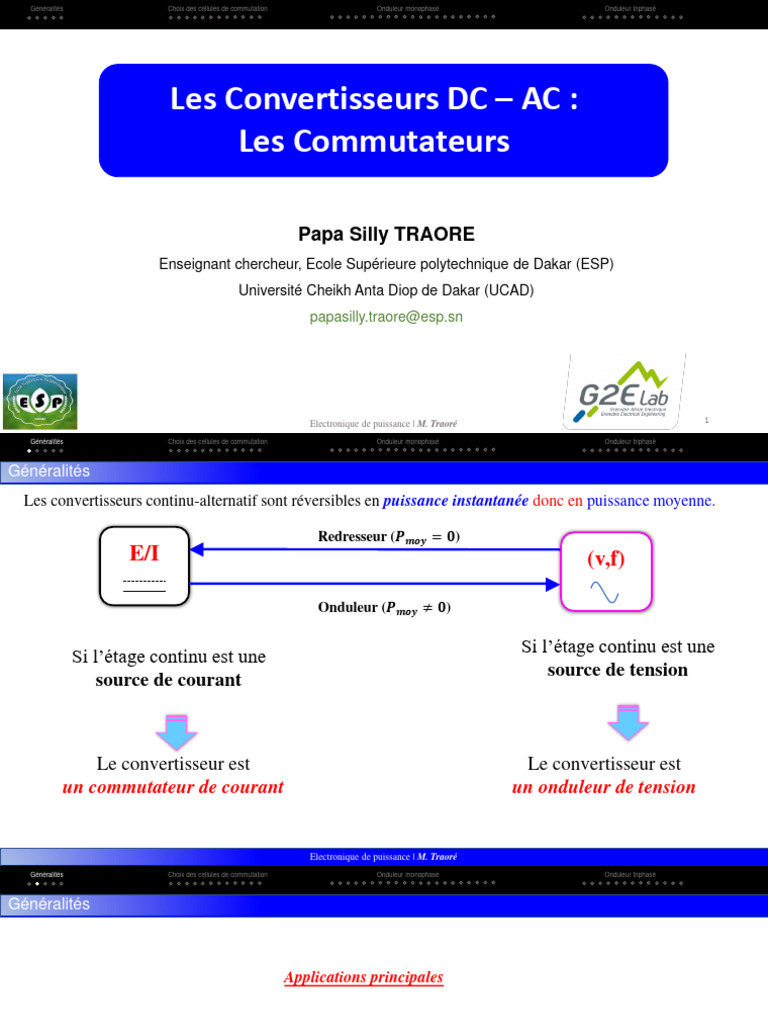Cours Onduleur | PDF