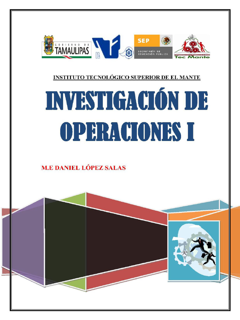 Investigación de Operaciones i | PDF