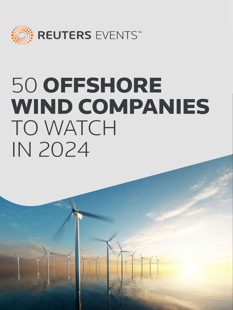 The 50 Offshore Wind Companies To Watch in 2024 | PDF
