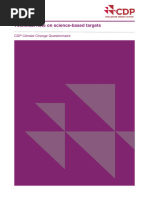 CDP Climate Change Scoring Essential Criteria 2024 | PDF | Sustainable ...