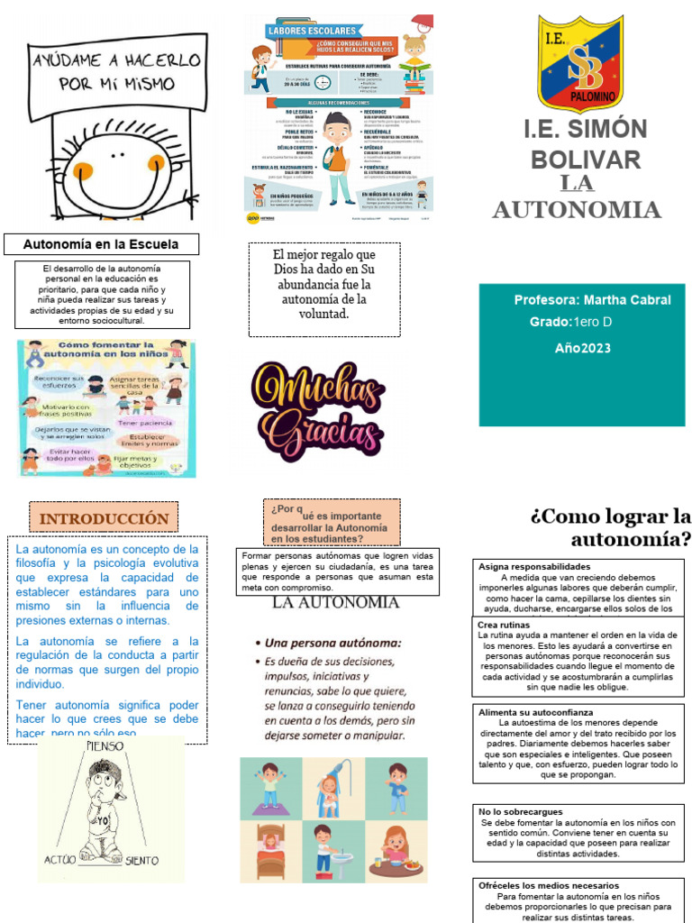 Autonomia | PDF | Autonomía | Cognición
