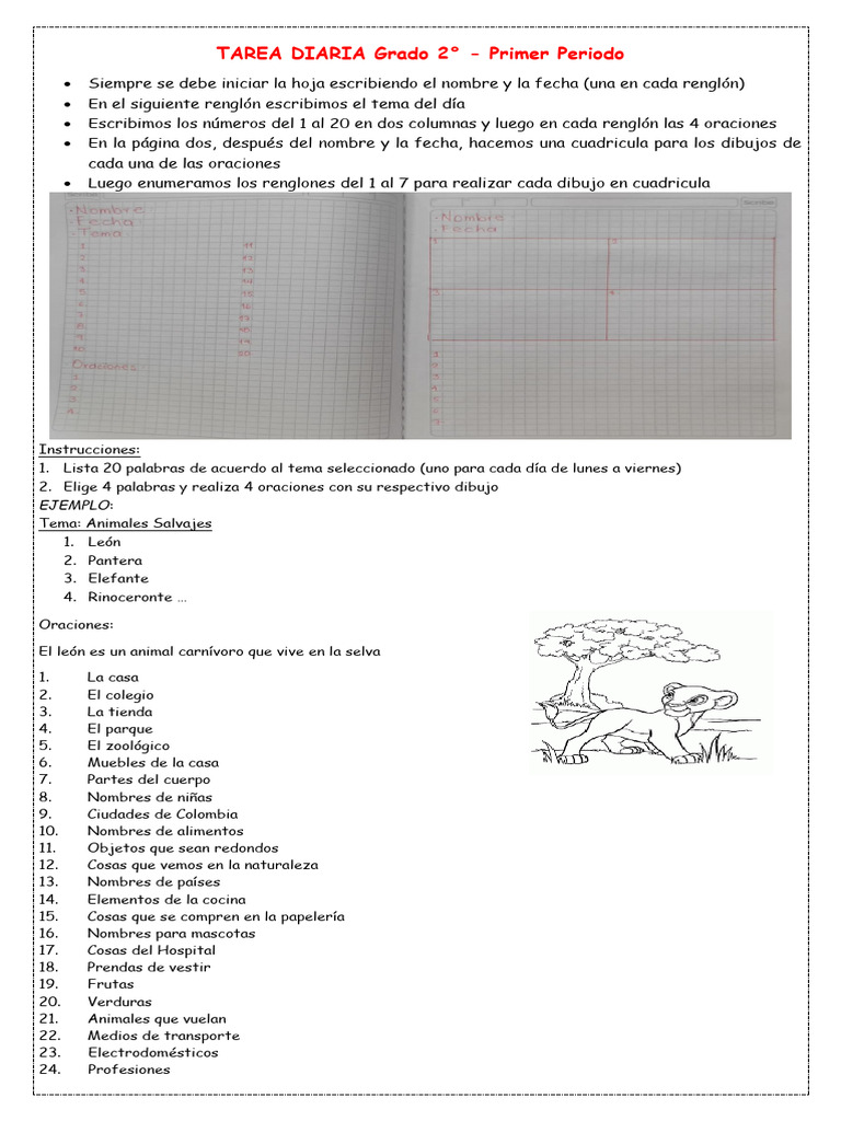 Tarea Diaria 1P 2024 | PDF