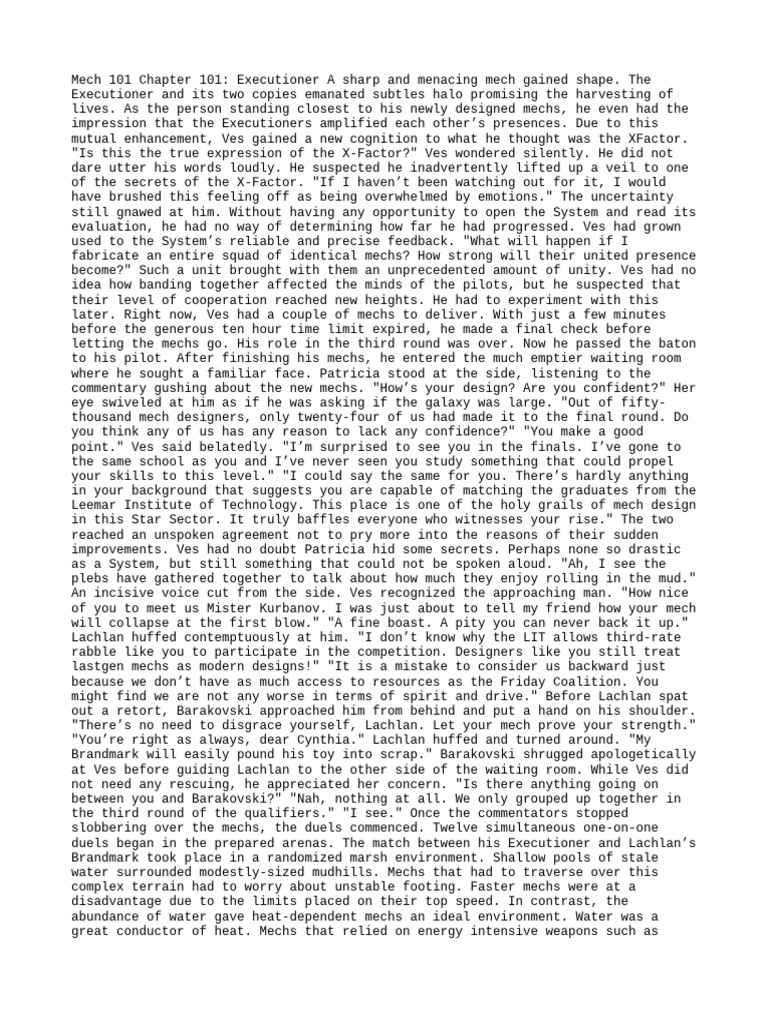 The Mech Touch 101-150 | PDF | Swordsmanship