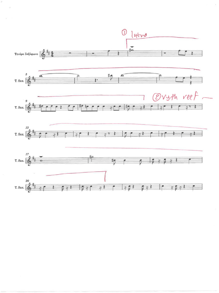 Sax Tenor Pdf