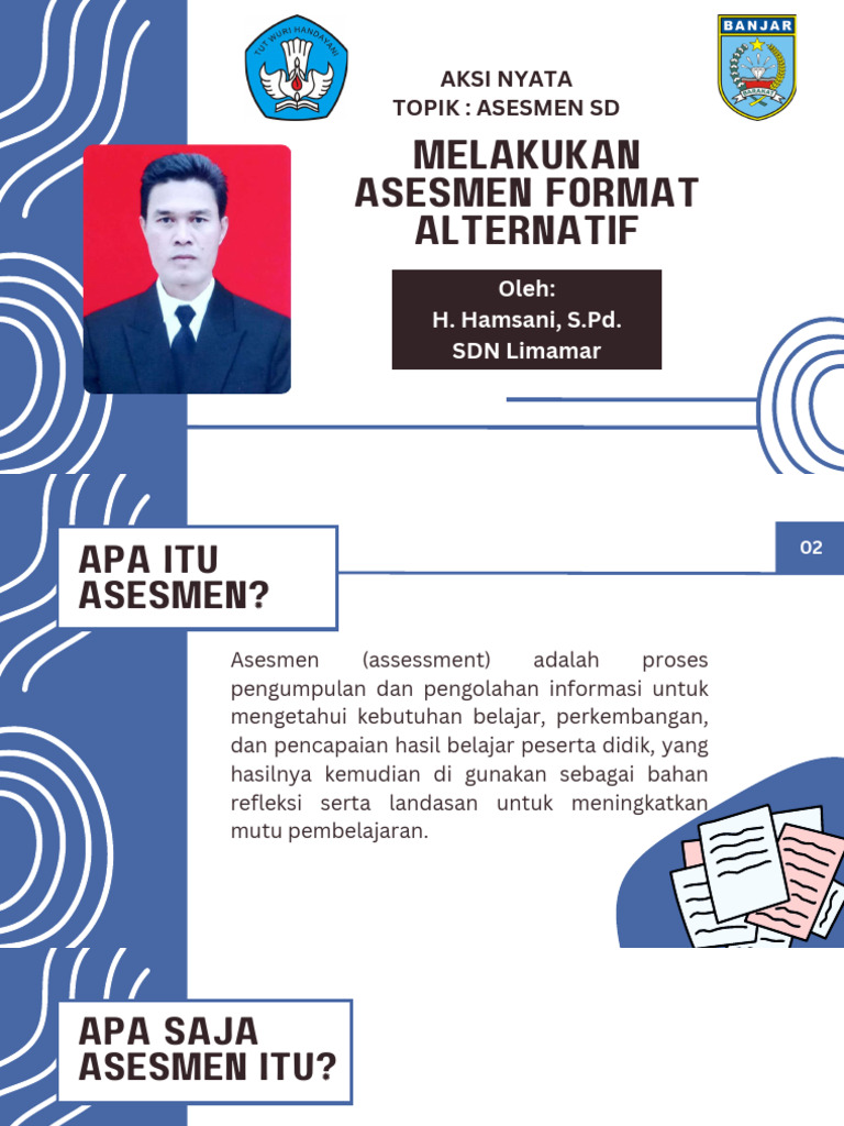 Asesmen Formatif dan Sumatif SD | PDF | Karier & Perkembangan ...