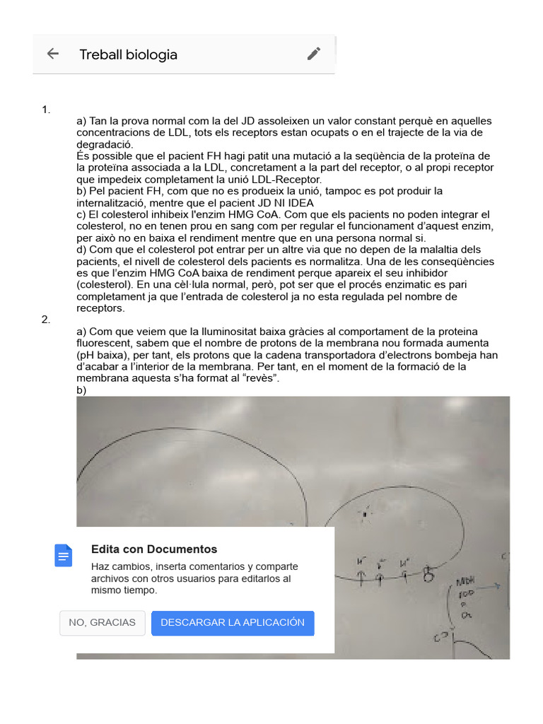 Treball Biologia | PDF