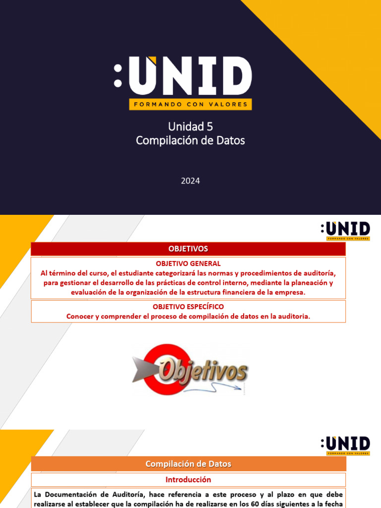 Proceso de Compilación de Datos en Auditoría | PDF | Auditoría | Contralor