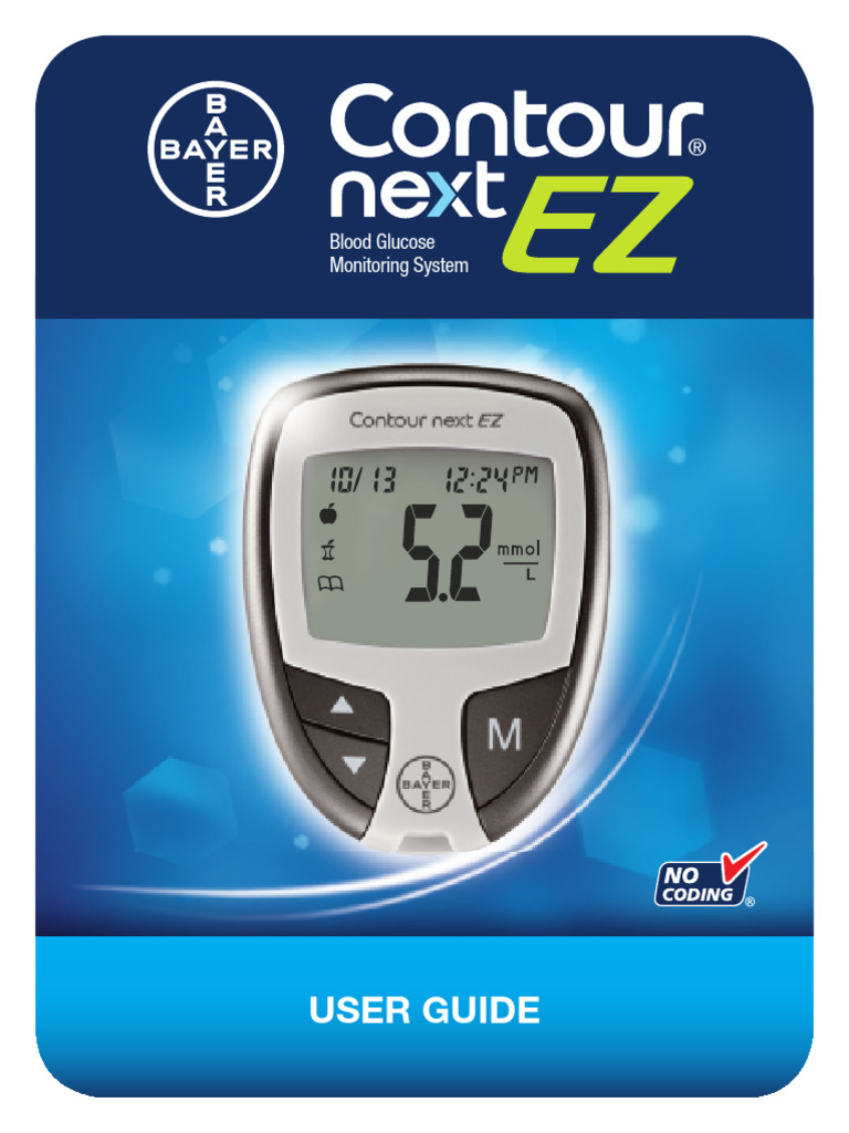 Bayer Contour Next EZ Manual | PDF | Wellness | Technology & Engineering