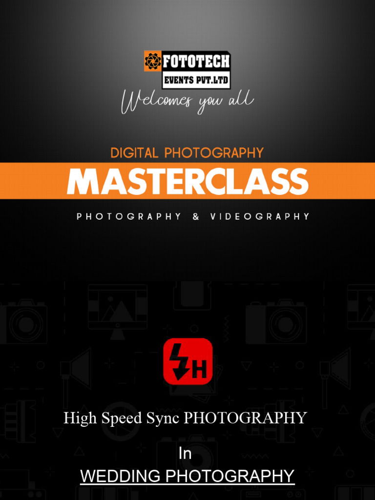High Speed Sync Presentation | PDF | Flash (Photography) | Camera