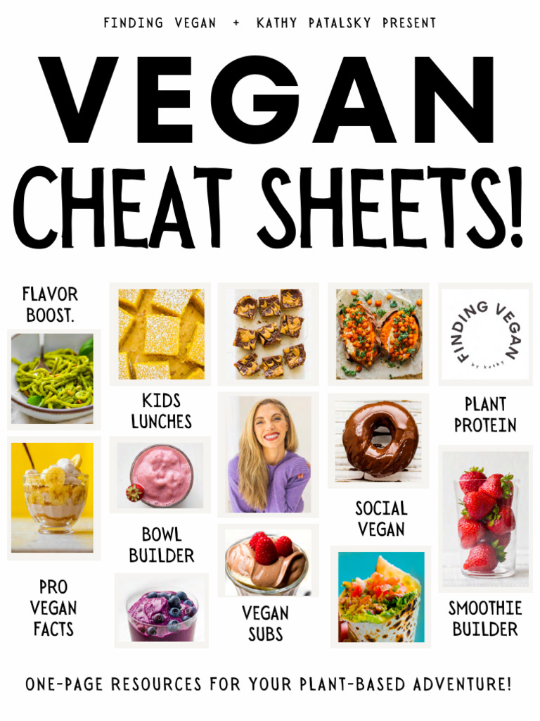E767cb 250 c84c 6685 7626baab5 - FINDING VEGAN CHEAT SHEETS BUNDLE ...