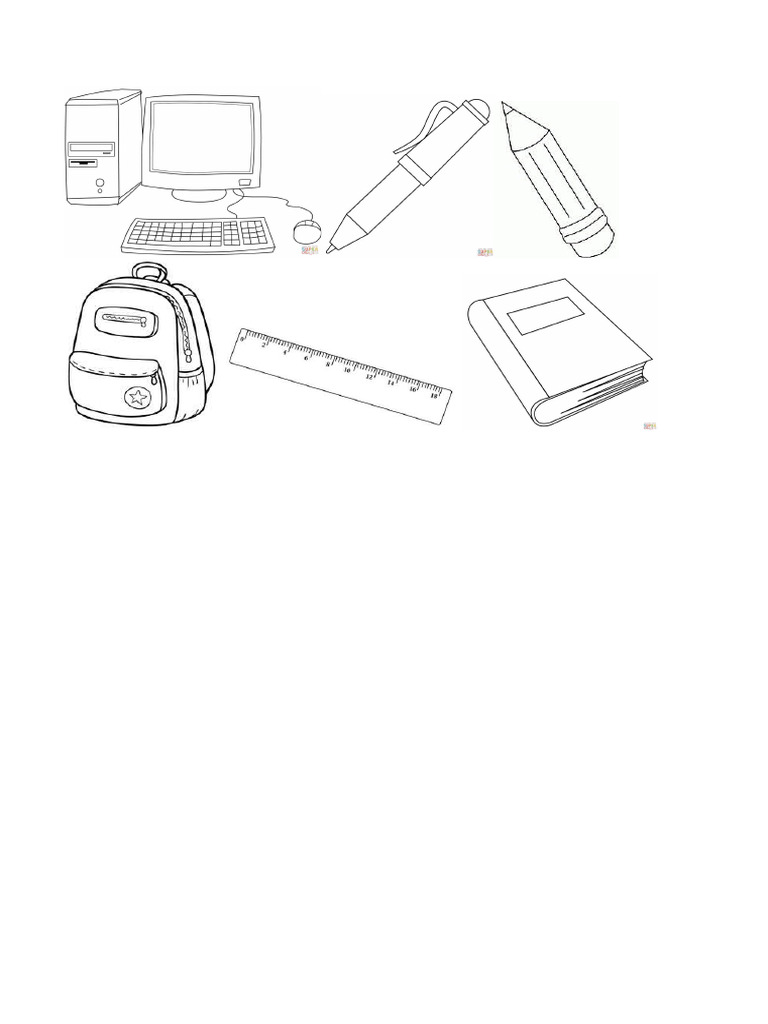 Vocabulary School Things English Adventure 1 | PDF