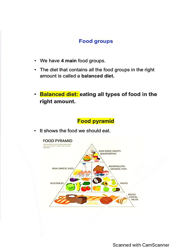 Balanced Diet | PDF