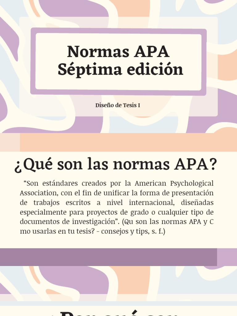 Normas APA Septima Edición - Leyla Khader | PDF | Bibliografía