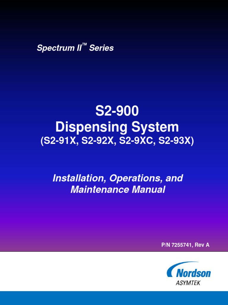 Attachment L - Spectrum II S2-900 Installation Operations Maintenance ...