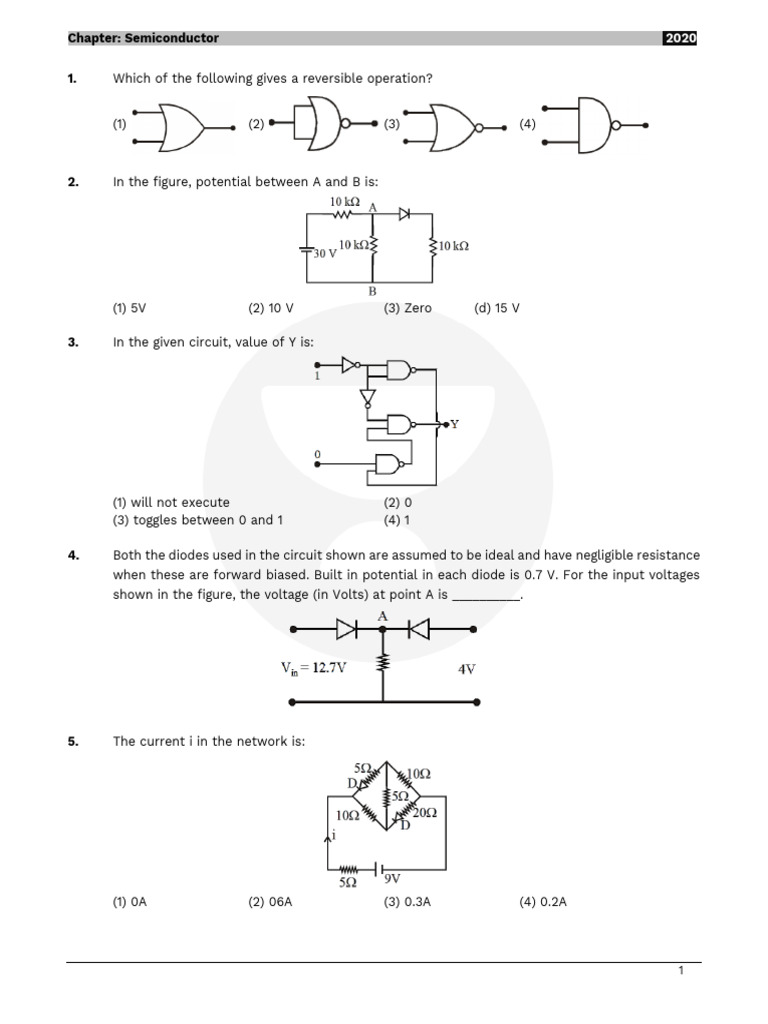 24 Semiconductor 20212223 1 Download Free Pdf P N Junction