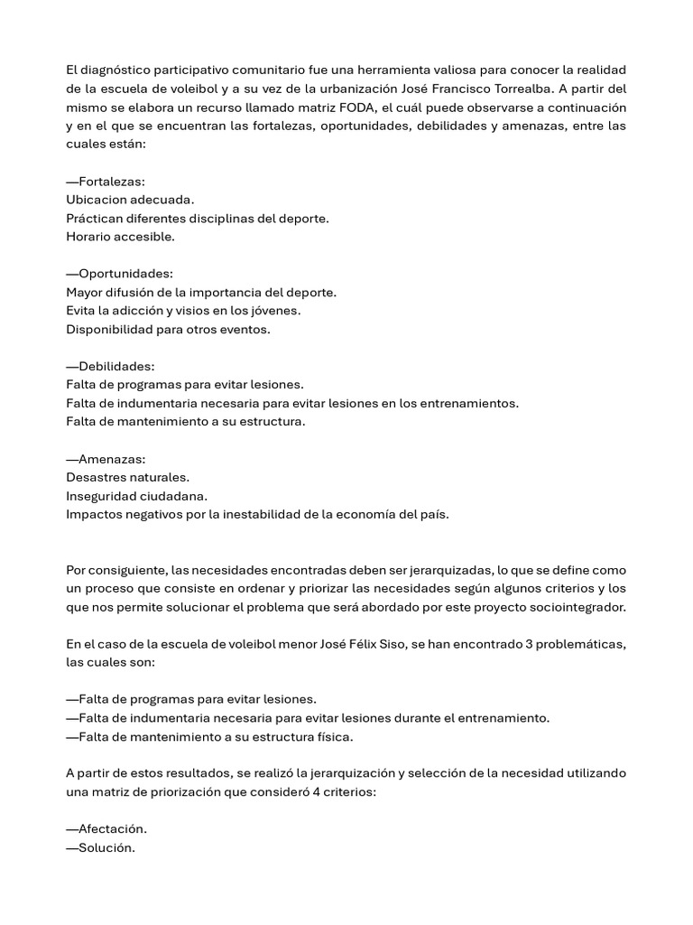 Discurso de Defensa Proyecto | PDF