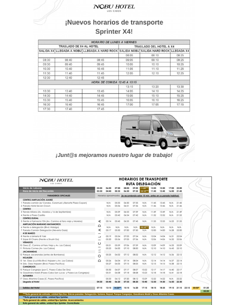 Rutas Actualizadas 2023 | PDF