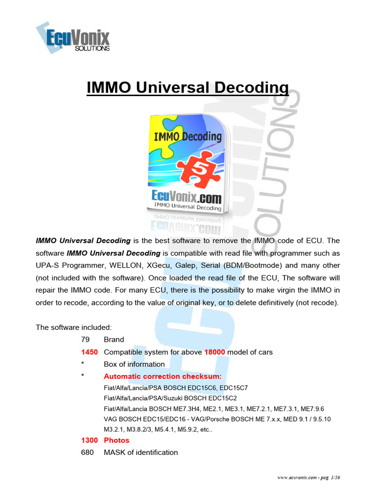 IMMODecoding GUIDE ENG 5 | PDF