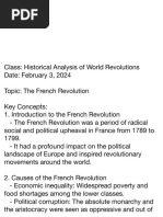 Grade 9 French Revolution History Map Work | PDF