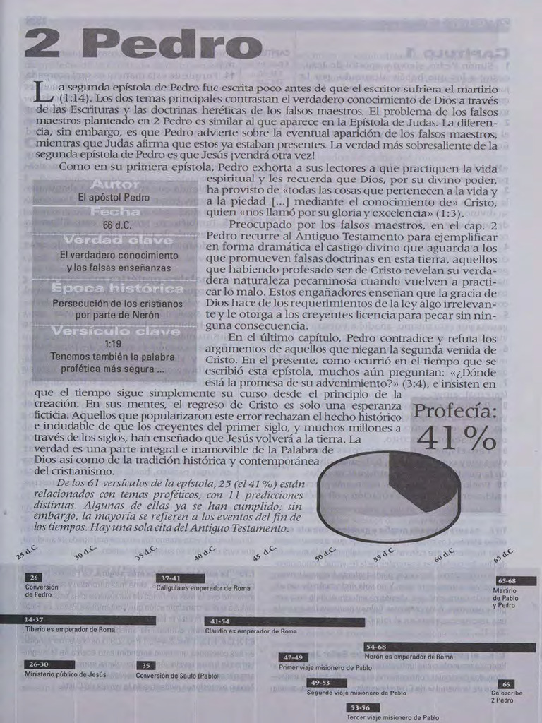 Biblia de La Profecia 2 Pedro | PDF