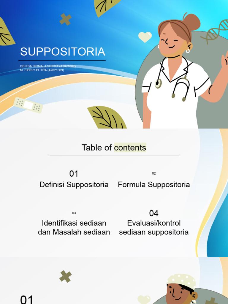 Suppositoria | PDF