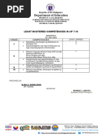 MATATAG Lesson Exemplar in Grade 7 | PDF