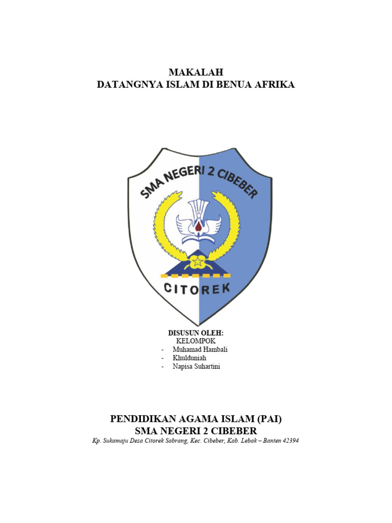 Sejarah Penyebaran Islam di Afrika | PDF
