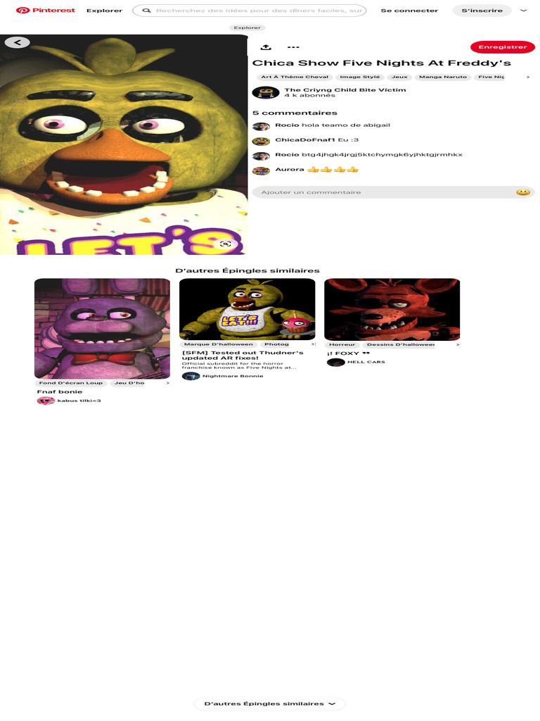 290 Chica kFNAF Ideas in 2023 Fnaf, Fnaf Art, Five Nights at Freddy's | PDF