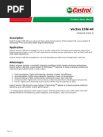 Castrol CRB Multi 15W-40 Oil Data Sheet | PDF | Motor Oil