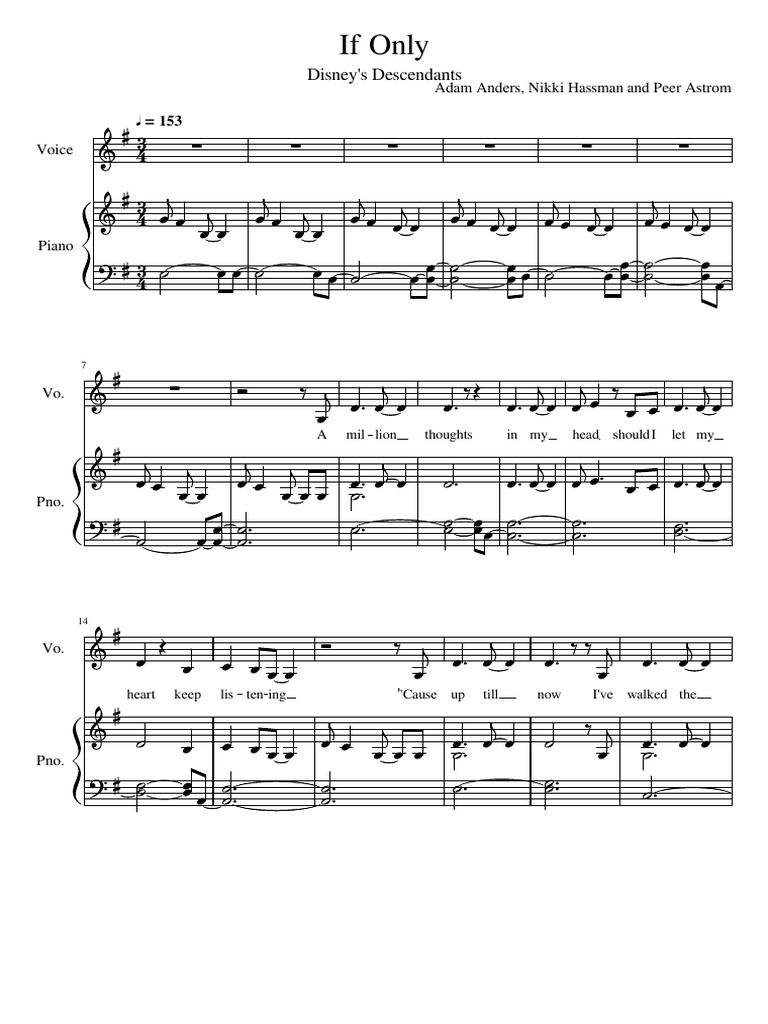If Only: Disney's Descendants | PDF