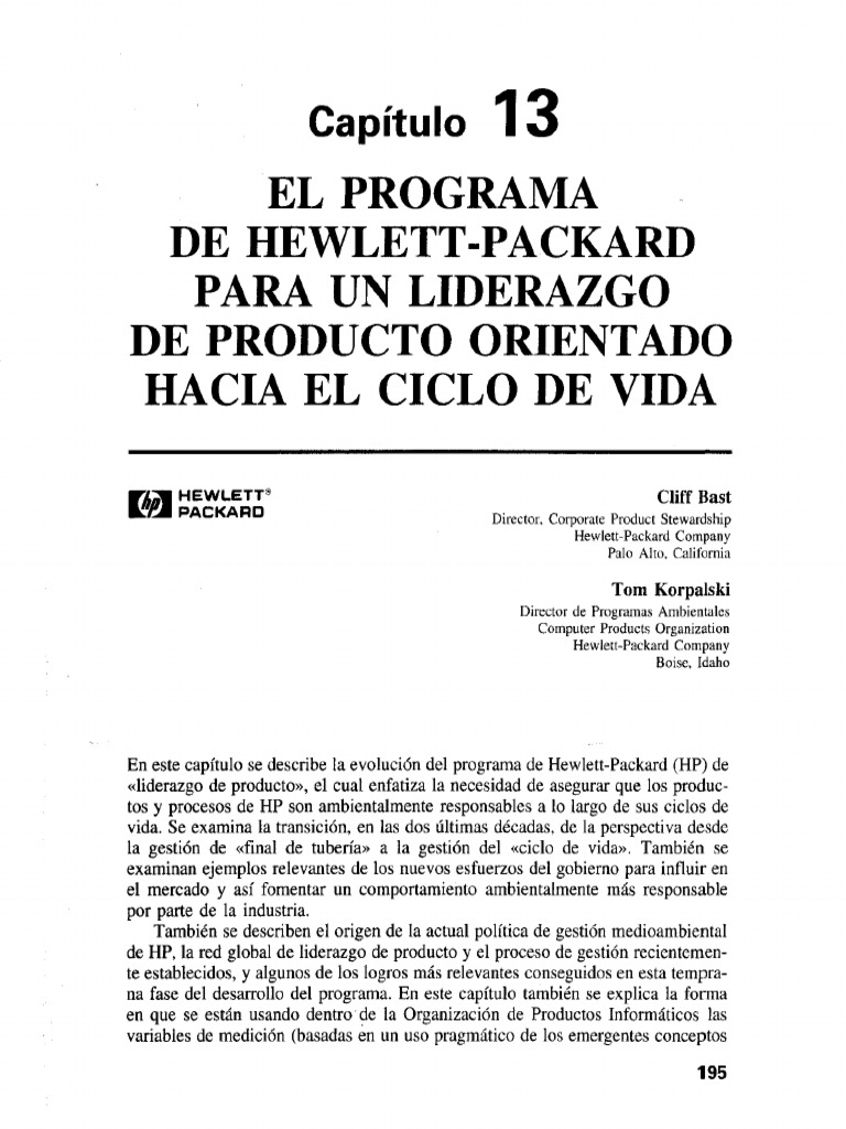 DFE en HP | PDF