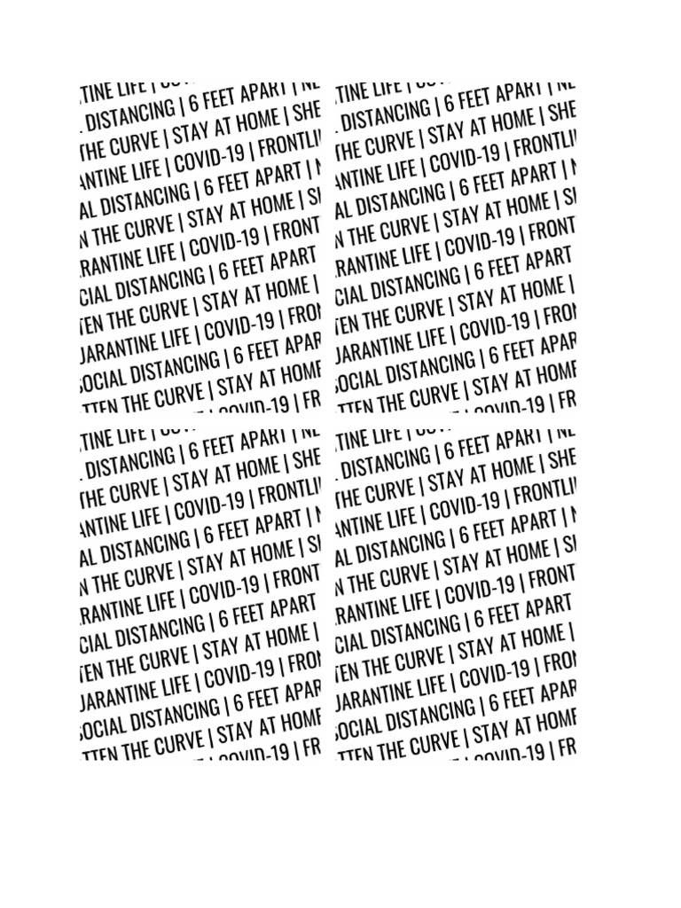 Covid 19 Cards | PDF