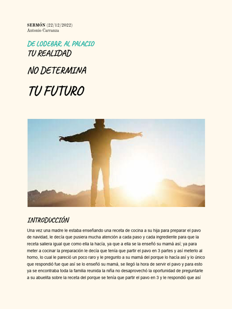 De Lodebar Al Palacio | PDF